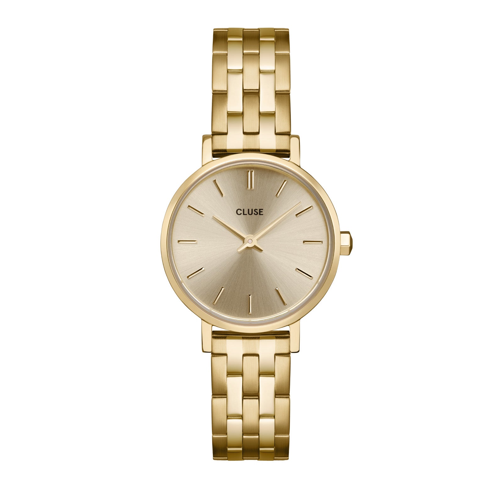 Cluse Watches CLUSE Boho Chic Petite Full Gold Link Watch | Radiant ...